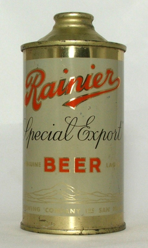 Rainier Beer - Steel Canvas