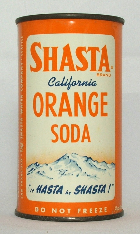 Shasta Orange Soda - Steel Canvas