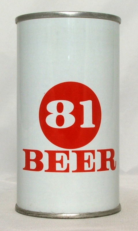 81 Beer - Steel Canvas