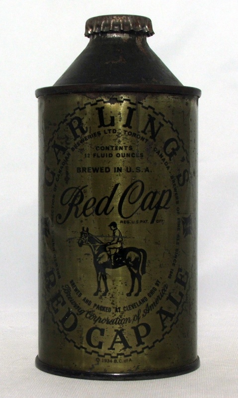 Carling's Red Cap Ale (OD) - Steel Canvas