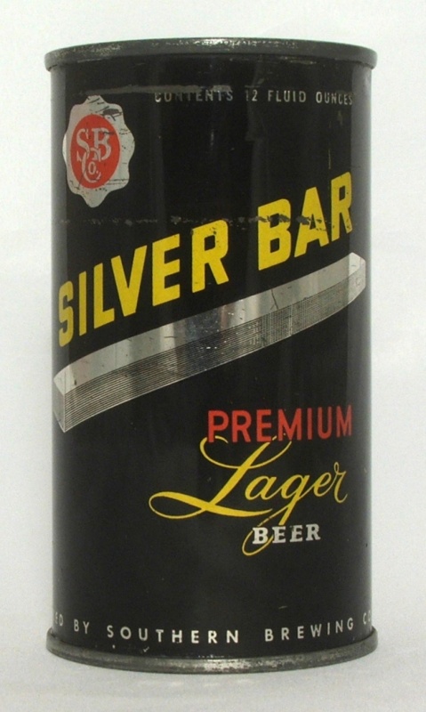Silver Bar Lager Beer - Steel Canvas