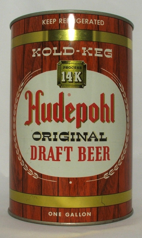Hudepohl (Tall Style) - Steel Canvas