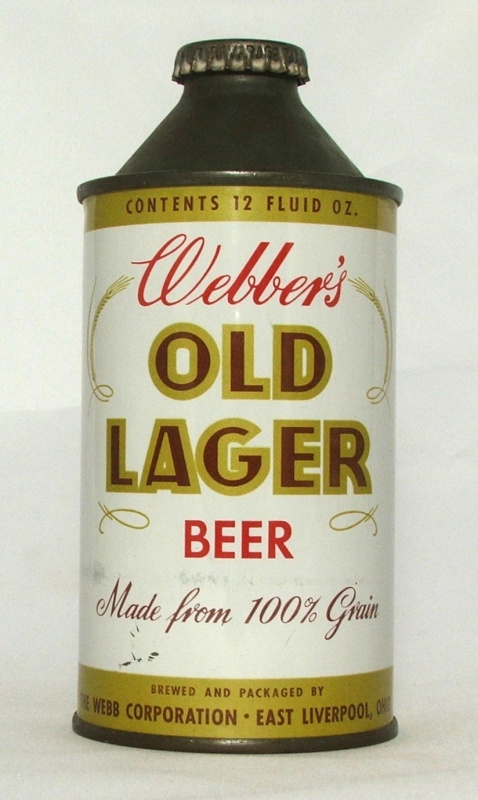 Webber's Old Lager - Steel Canvas