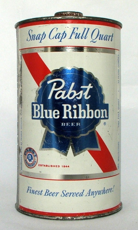 Pabst Blue Ribbon - Steel Canvas