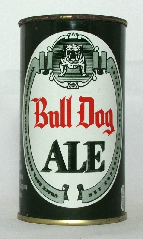 Bull Dog Ale - Steel Canvas
