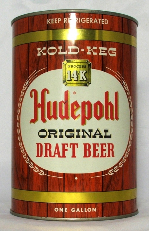 Hudepohl (Tall Style) - Steel Canvas