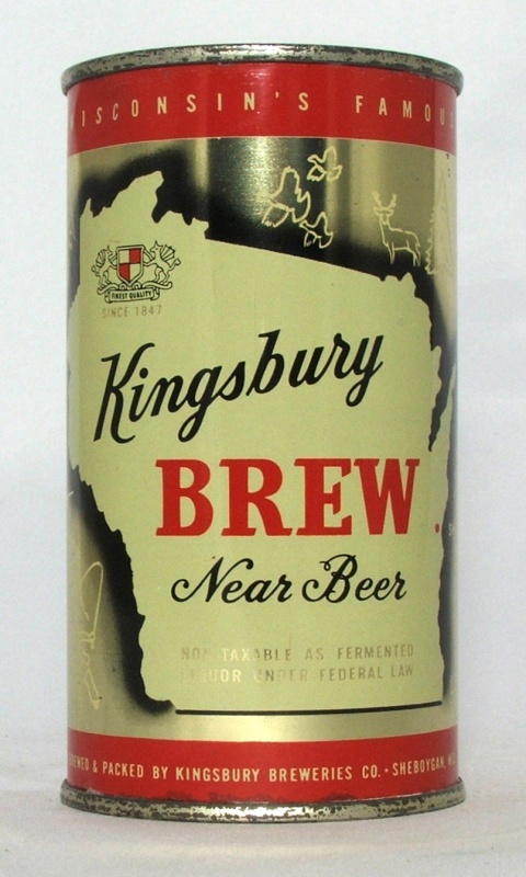 Kingsbury Brew Near Beer (73 Calories) - Steel Canvas