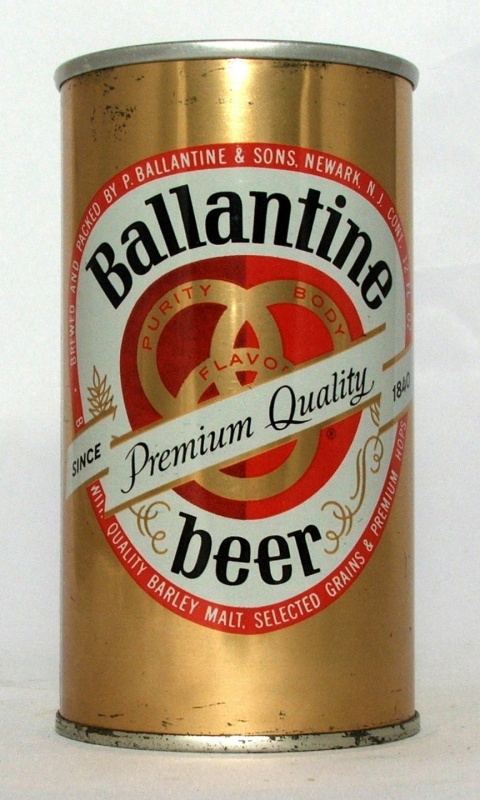 Ballantine Beer - Steel Canvas